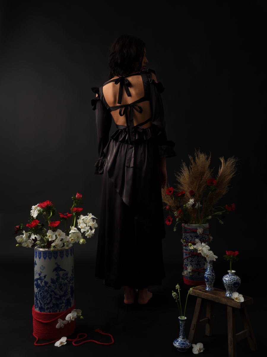 Valkyrie Dress | Onyx – Allina Liu